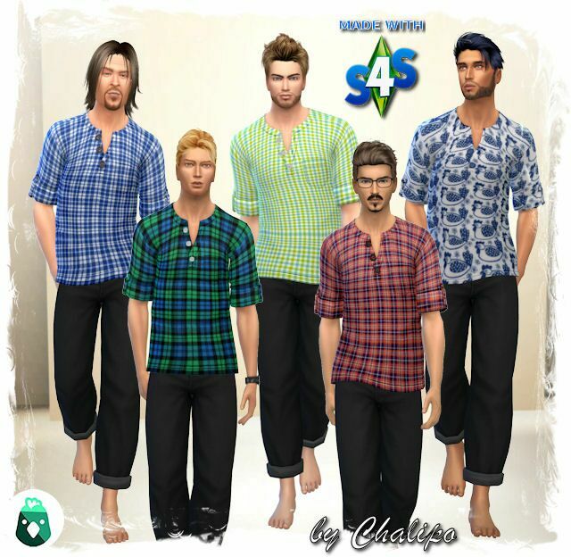 Country Shirts By Chalipo At All 4 Sims Sims 4 CC Download