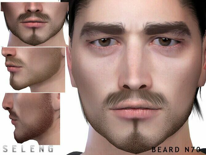 Beard N70 By Seleng Sims 4 CC Download