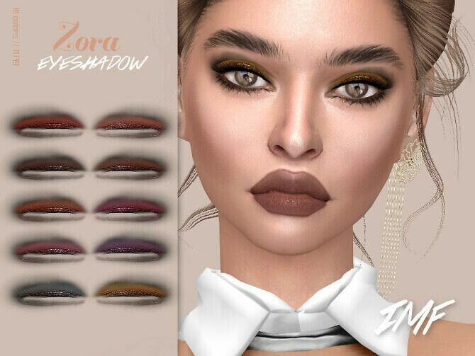 IMF Zora Eyeshadow N.179 By Izziemcfire Sims 4 CC Download