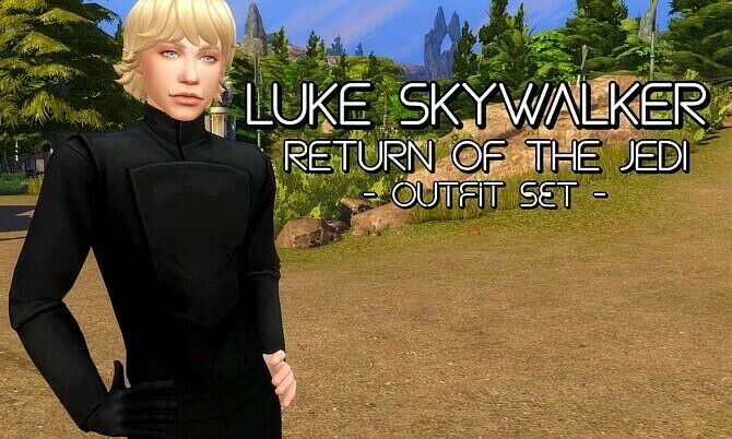 Luke Skywalker Outfit Maxis Recolours By Soaplagoon At Mod The Sims ...