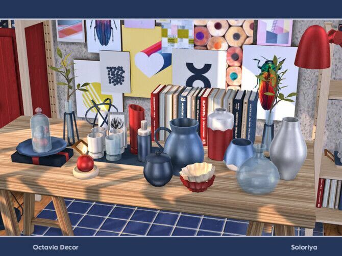 Octavia Decor By Soloriya Sims 4 CC Download