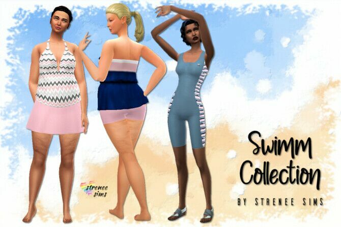 Swimm Collection At Strenee Sims Sims 4 CC Download