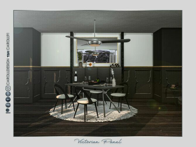 Victorian Panel By Caroll91 Sims 4 CC Download