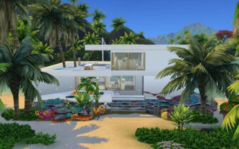 Coral Residence By Alexiasi Sims 4 CC Download