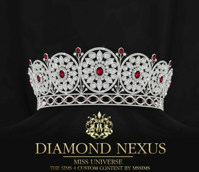 Diamond Nexus Miss Universe Crown & Tiara At Mssims Sims 4 CC Download