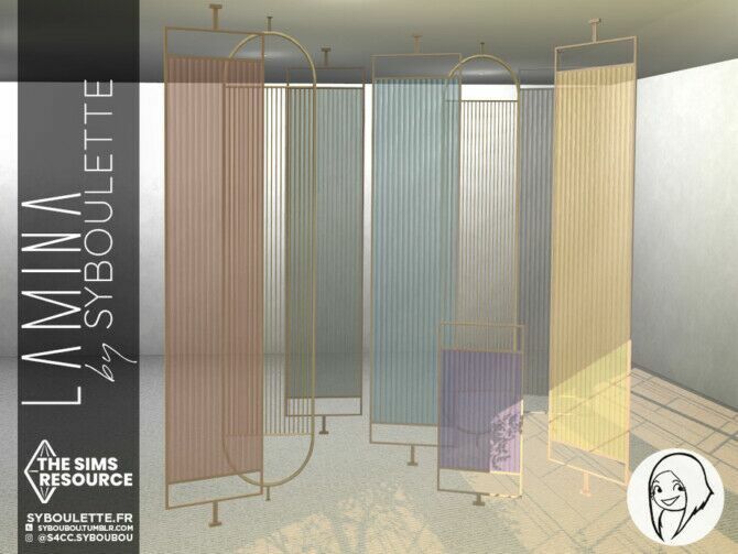 Lamina SET Part 1 By Syboubou Sims 4 CC Download