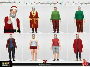 Santa Claus Holiday Wonderland By Remaron Sims 4 CC Download