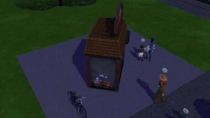 Halloween Stand By Arli1211 Sims 4 CC Download