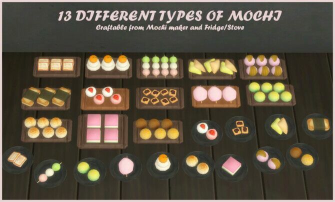 Mochi Maker At Icemunmun Sims 4 CC Download