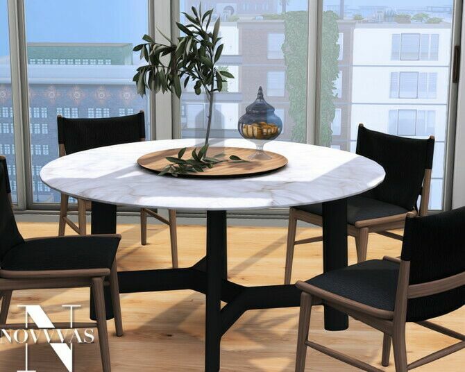 B&B Italia Furniture SET At Novvvas Sims 4 CC Download