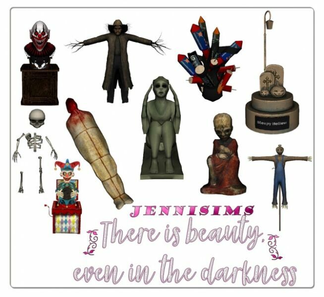 Decorative Statues 10 Items At Jenni Sims Sims 4 CC Download