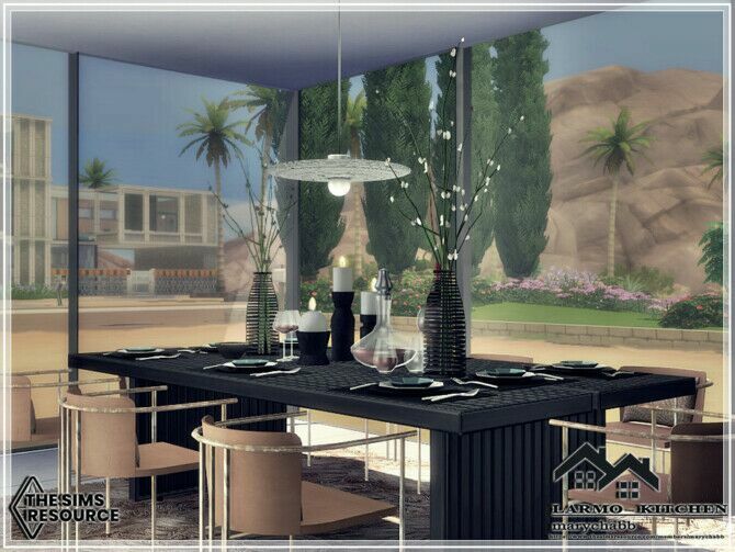 Larmo Kitchen By Marychabb Sims 4 CC Download