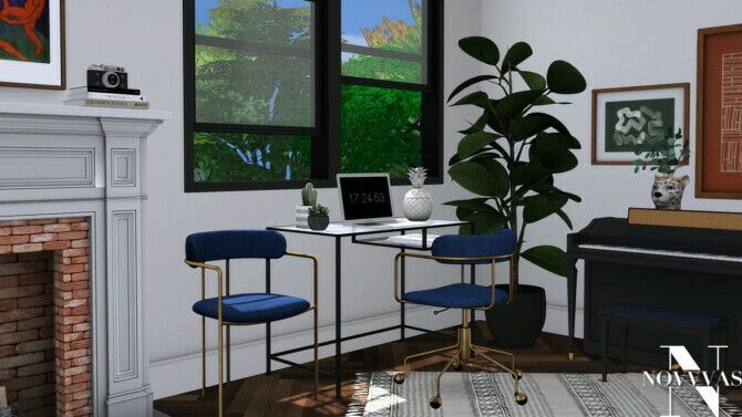 Lenox Chair At Novvvas Sims 4 CC Download