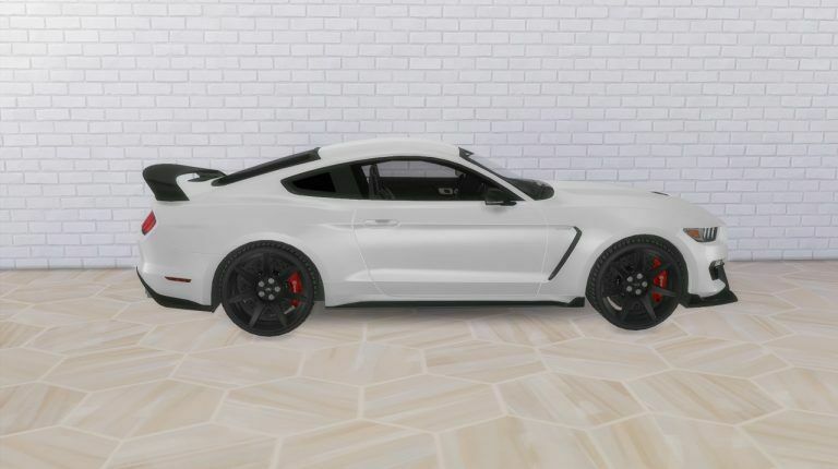 2016 Ford Mustang Shelby GT350R At Modern Crafter CC Sims 4 CC Download