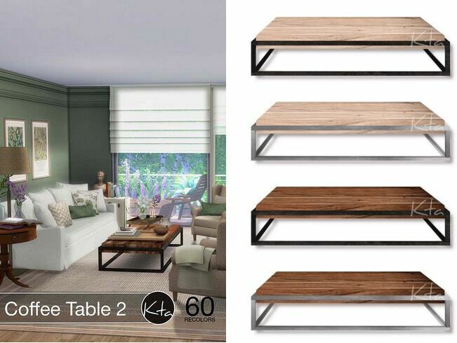 Coffee Table 2 At Ktasims Sims 4 CC Download