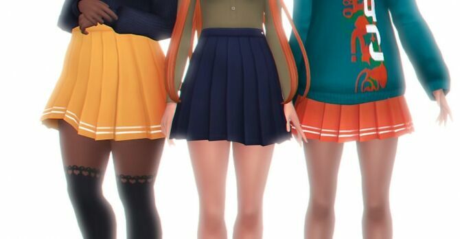 Freezing Legs Skirt At Simandy Sims 4 CC Download