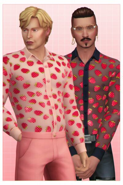 Strawberry SET At Joliebean Sims 4 CC Download