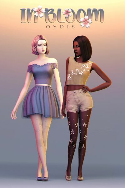 In Bloom Collection By Oydis Sims 4 CC Download