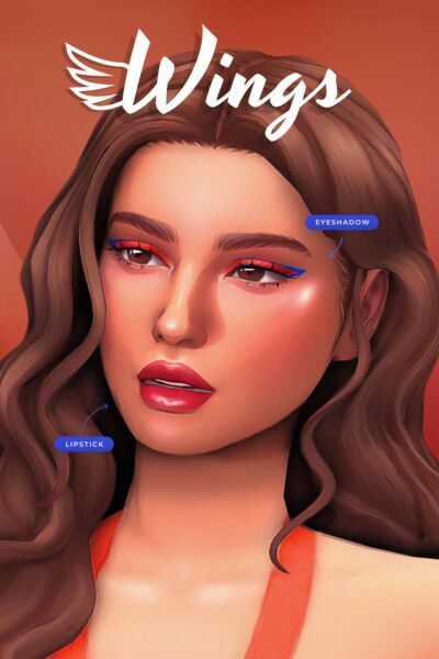 Wings Makeup SET By Twisted-Cat Sims 4 CC Download