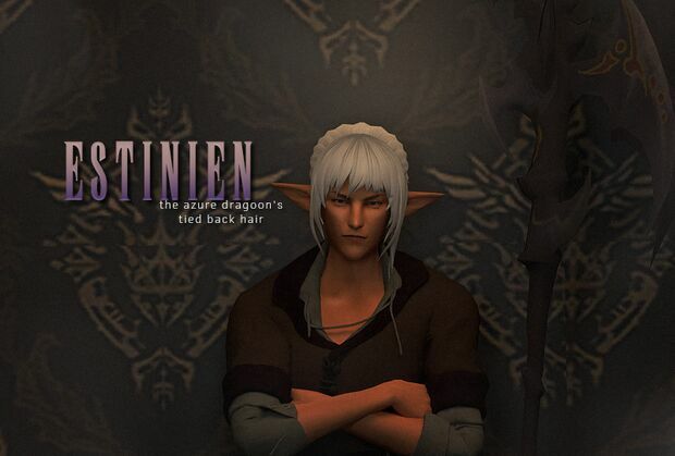 Ffxiv Estinien Hair (V2) By DRO Sims 4 CC Download