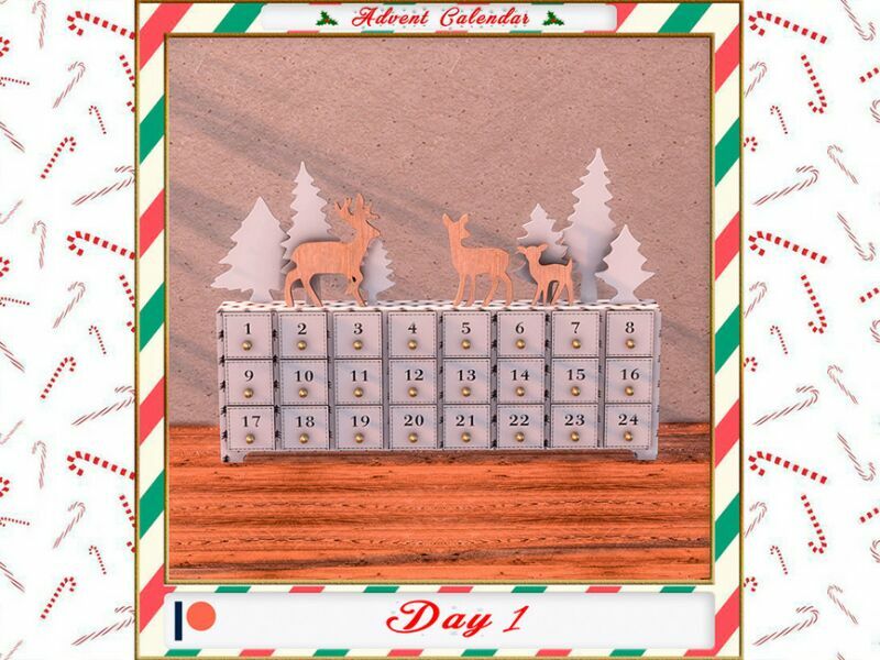 Advent Calendar 2021 Patreon – Part 1 By Winner9 Sims 4 CC Download