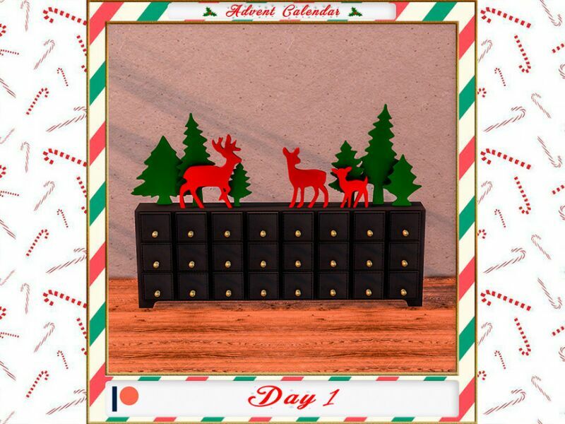 Advent Calendar 2021 Patreon – Part 1 By Winner9 Sims 4 CC Download