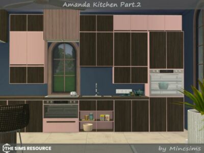 Amanda Kitchen Part.02 By Mincsims Sims 4 CC Download
