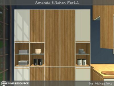 Amanda Kitchen Part.02 By Mincsims Sims 4 CC Download