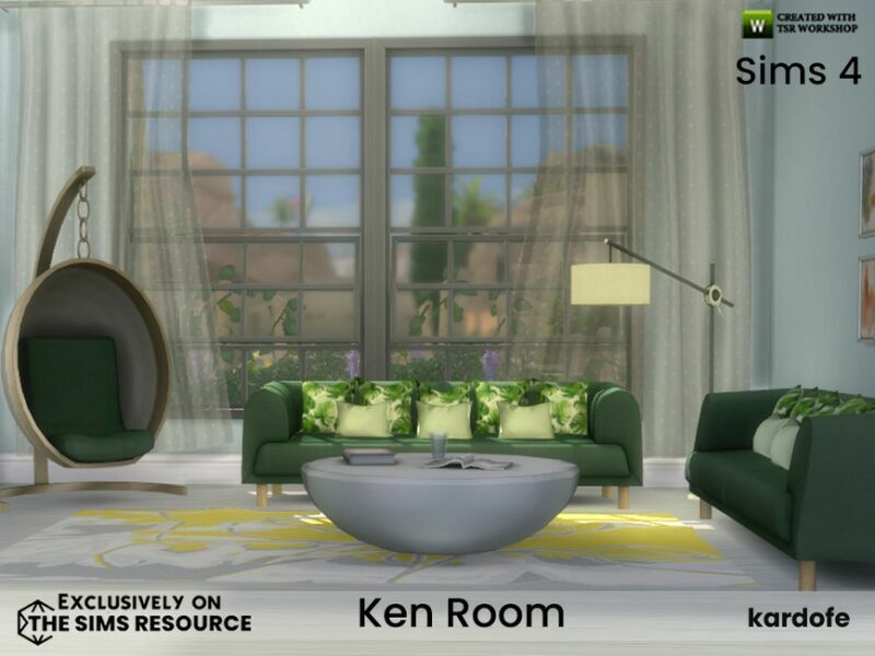 KEN Room By Kardofe Sims 4 CC Download