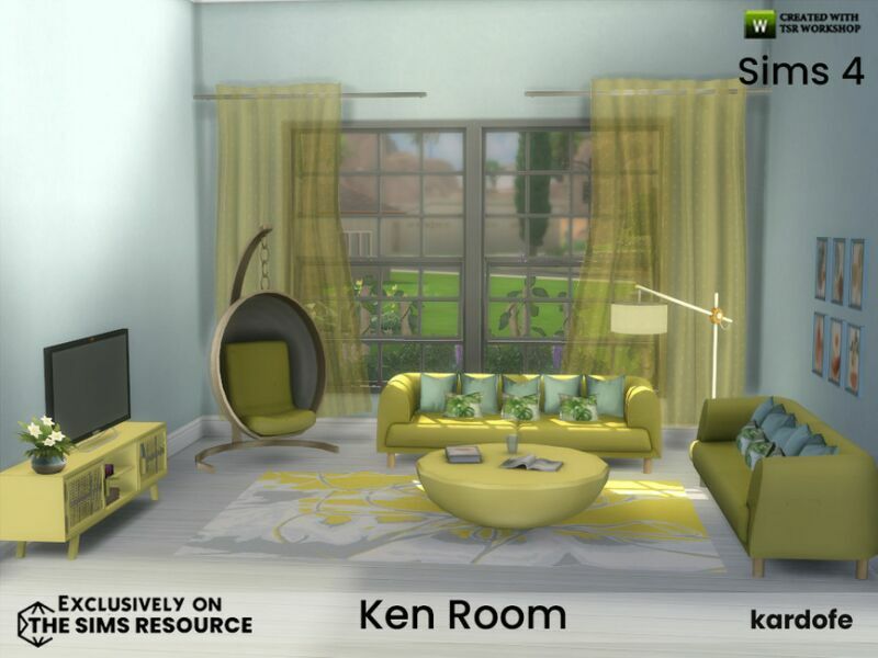 KEN Room By Kardofe Sims 4 CC Download
