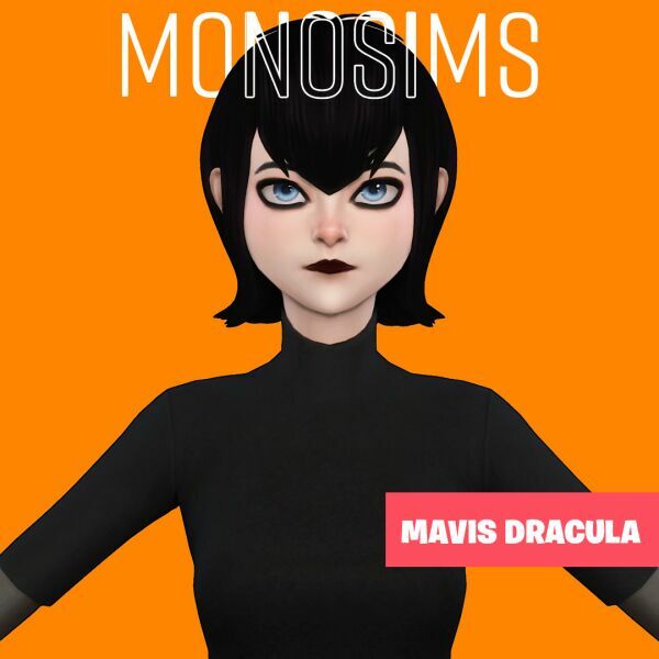 Mavis Dracula Sims By Monosims Sims 4 CC Download