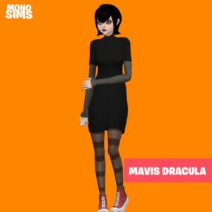 Mavis Dracula Sims By Monosims Sims 4 CC Download