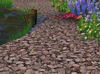 Stone Terrainpaint| 3 Swatches By Mrsbarbiex3 Sims 4 CC Download