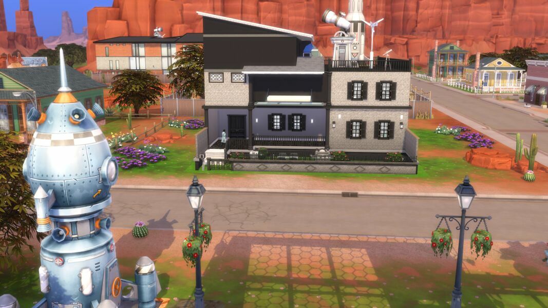 30×20 Bright Science LAB By VTK Free Download By VTK Sims 4 CC Download