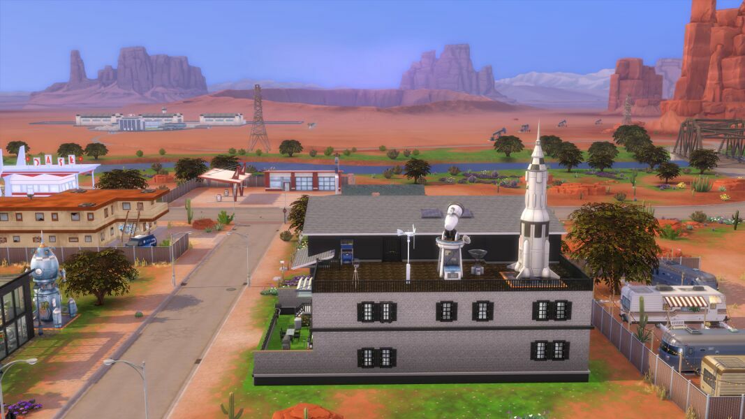 30×20 Bright Science LAB By VTK Free Download By VTK Sims 4 CC Download