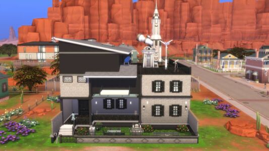 30×20 Bright Science LAB By VTK Free Download By VTK Sims 4 CC Download