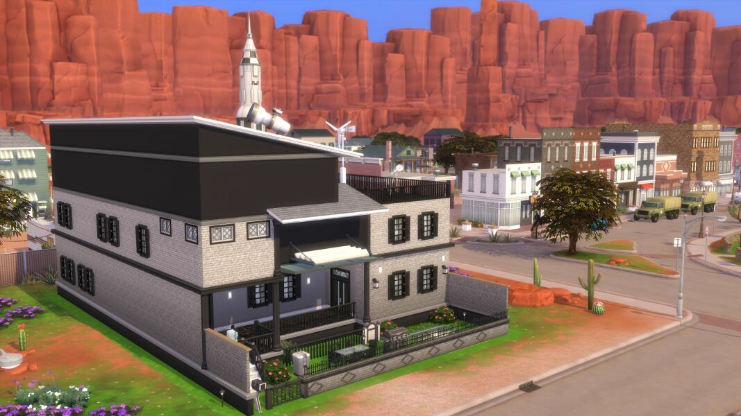 30×20 Bright Science LAB By VTK Free Download By VTK Sims 4 CC Download
