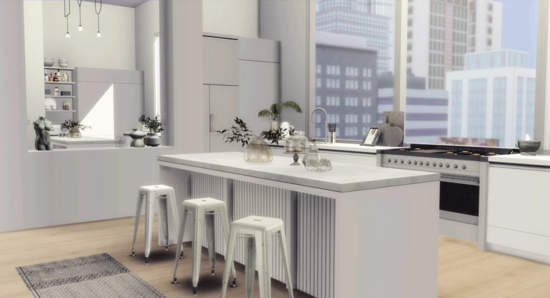 ALL White By Marywho Sims 4 CC Download