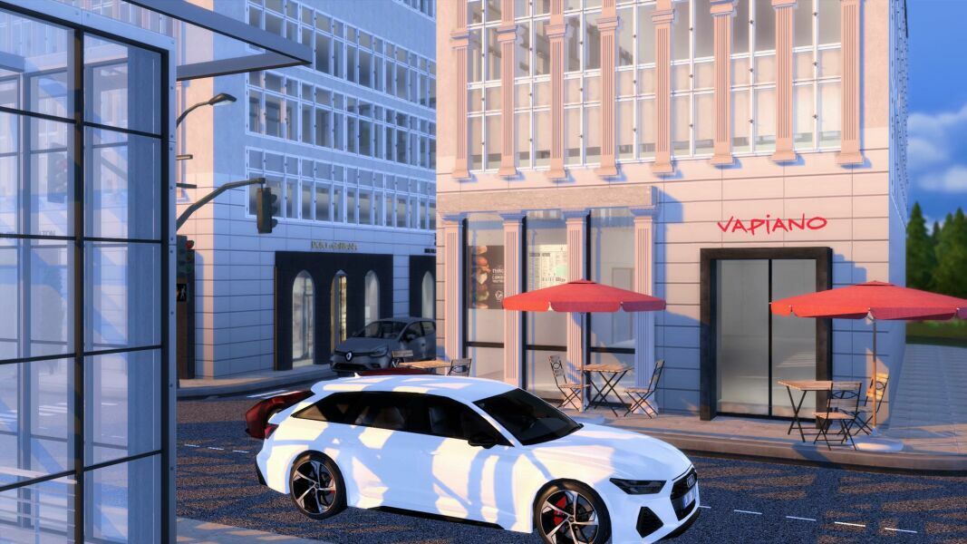 Bahnhof Potsdamer Platz |CC By Mrsbarbiex3 Sims 4 CC Download