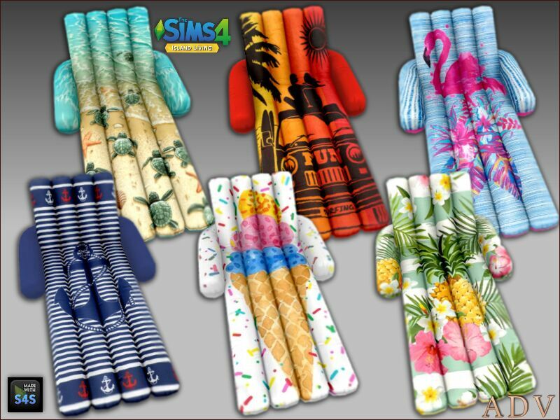Beach Sets Sims 4 CC Download