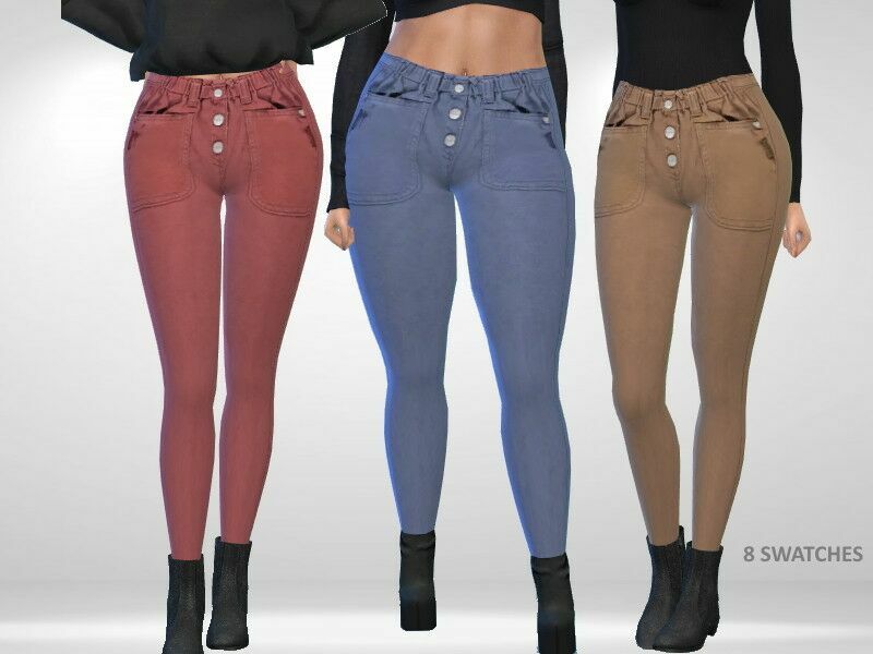 Fall Pants By Puresim Sims 4 CC Download