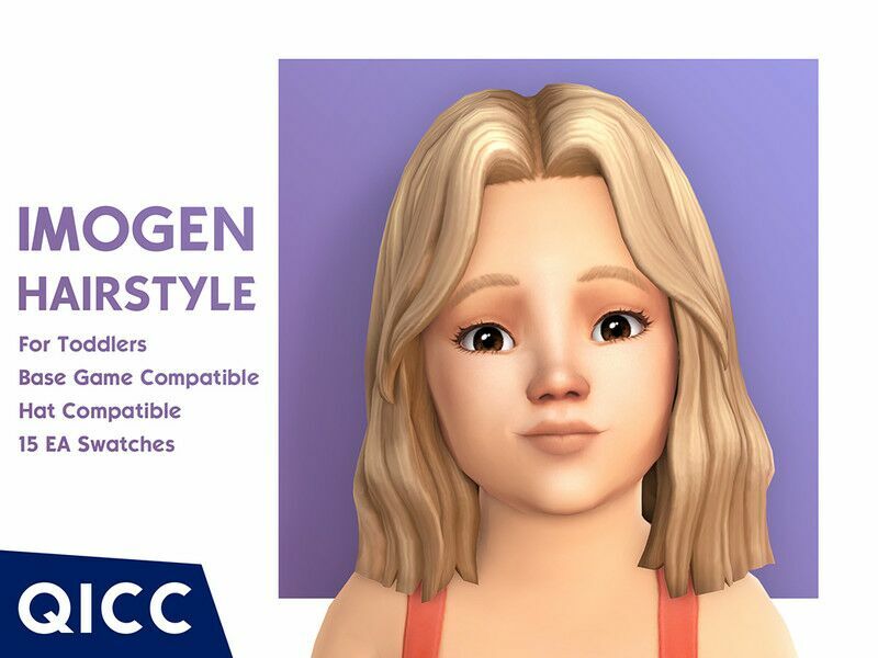 Imogen Hair Sims 4 CC Download