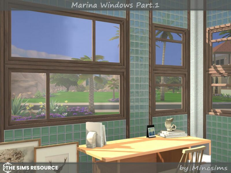 Marina Windows Part.01 By Mincsims Sims 4 CC Download