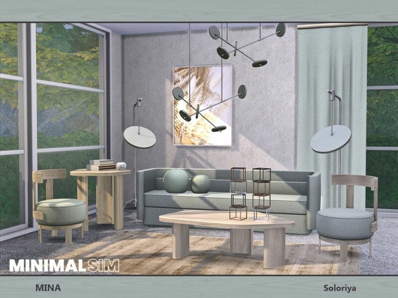 Minimalsim. Mina By Soloriya Sims 4 CC Download