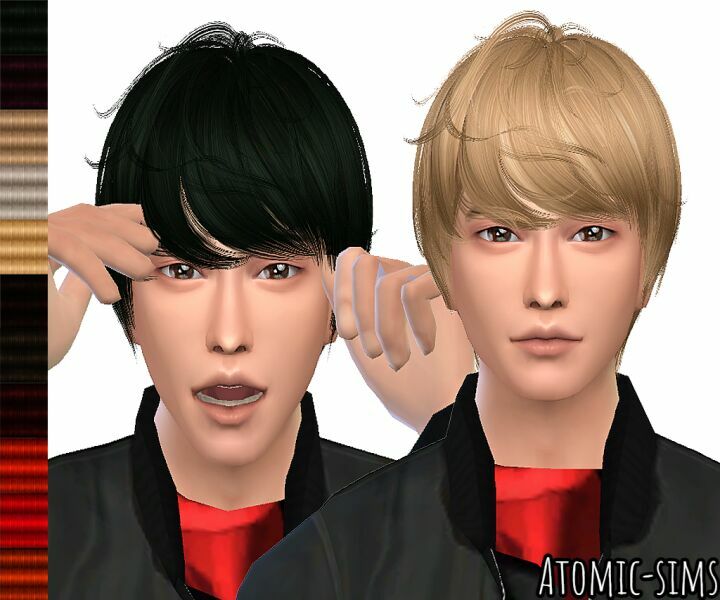 Newsea YU165 Carl Retexture By Atomic-Sims Sims 4 CC Download