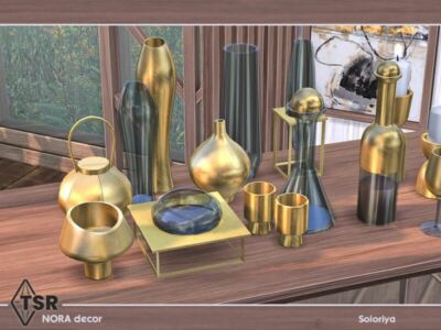Nora Decor By Soloriya Sims 4 CC Download