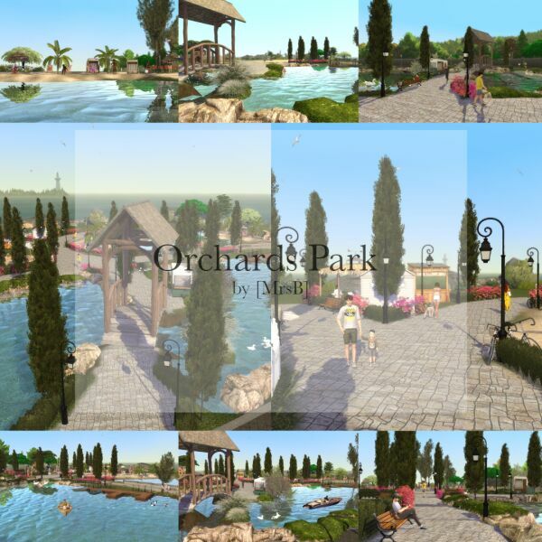 Orchards Park |CC By Mrsbarbiex3 Sims 4 CC Download
