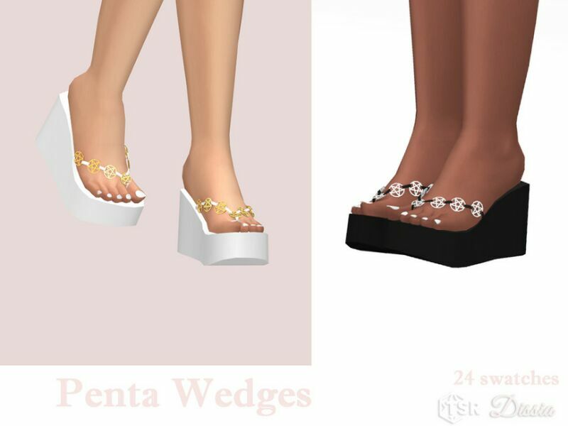 Penta Wedges By Dissia Sims 4 CC Download