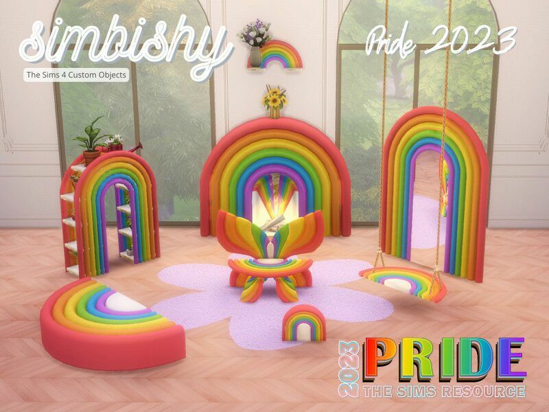 Pride 2023 SET By Simbishy Sims 4 CC Download