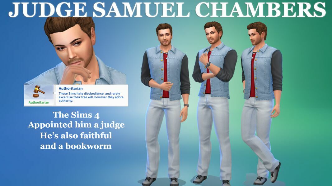 Samuel Chambers By VTK Sims 4 CC Download